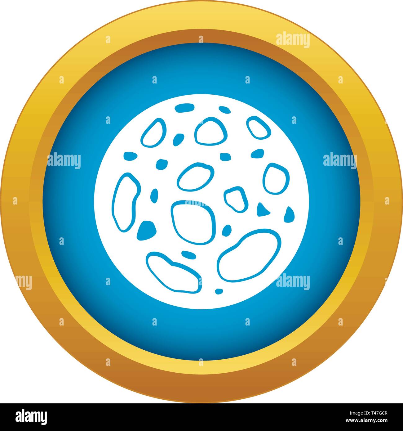 Dead planet icon circle hi-res stock photography and images - Alamy