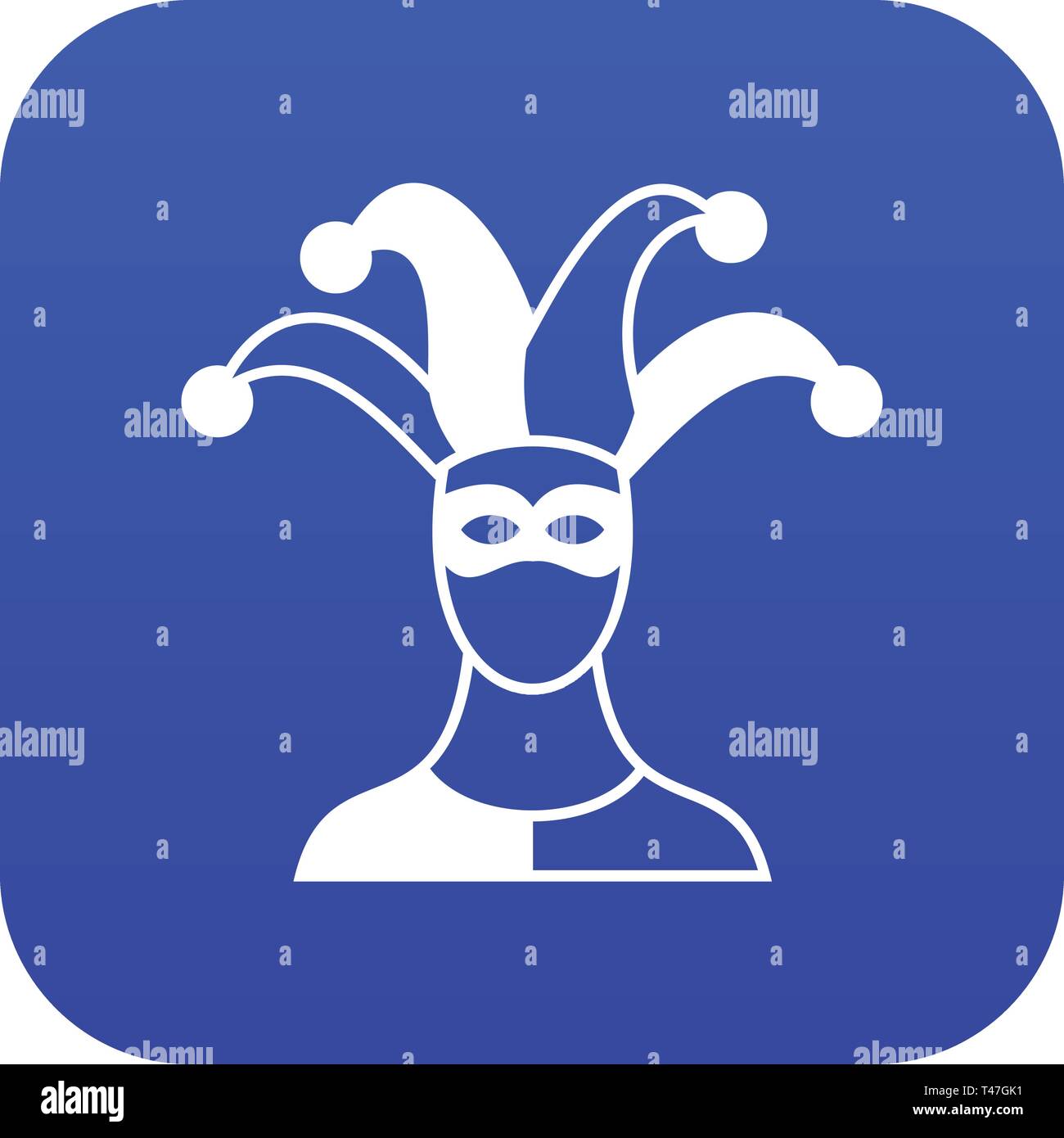 Pantomime jester Stock Vector Images - Alamy