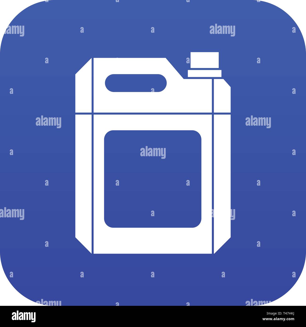 Plastic milk gallon with white label Stock Vector Images - Alamy