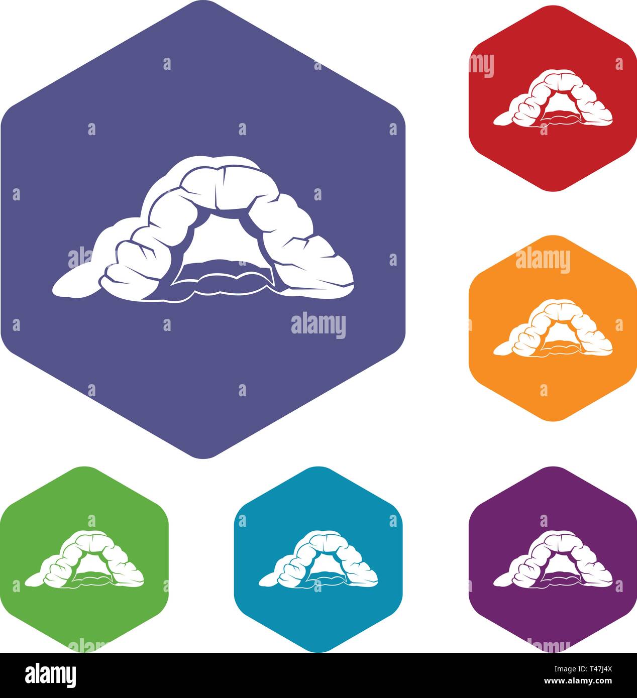 Caveman house Stock Vector Images - Alamy