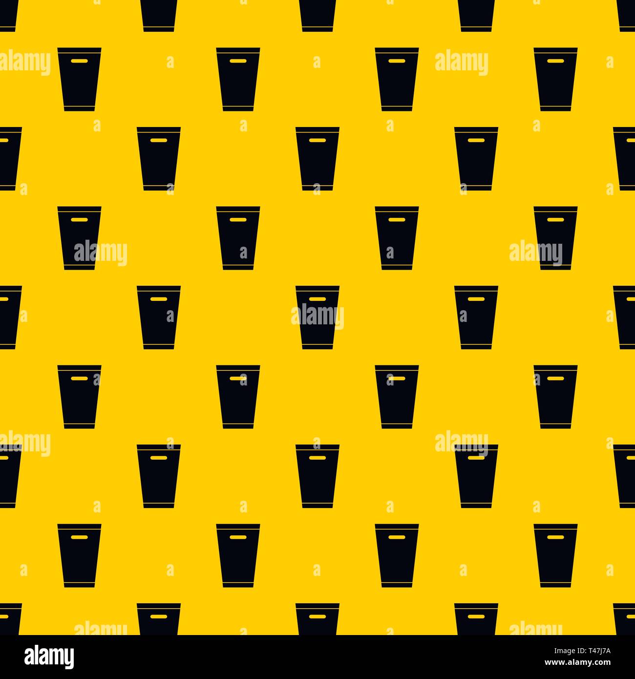 Trash can pattern vector Stock Vector Image & Art - Alamy