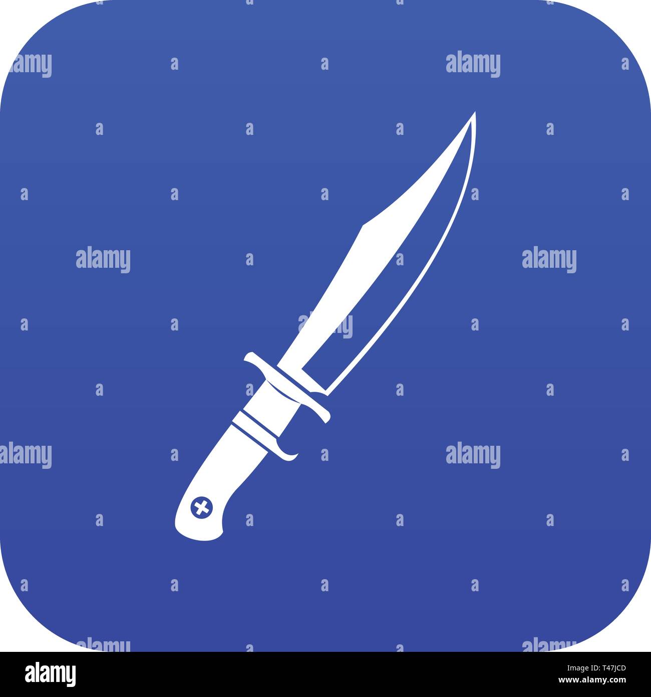Dagger icon digital blue Stock Vector Image & Art - Alamy
