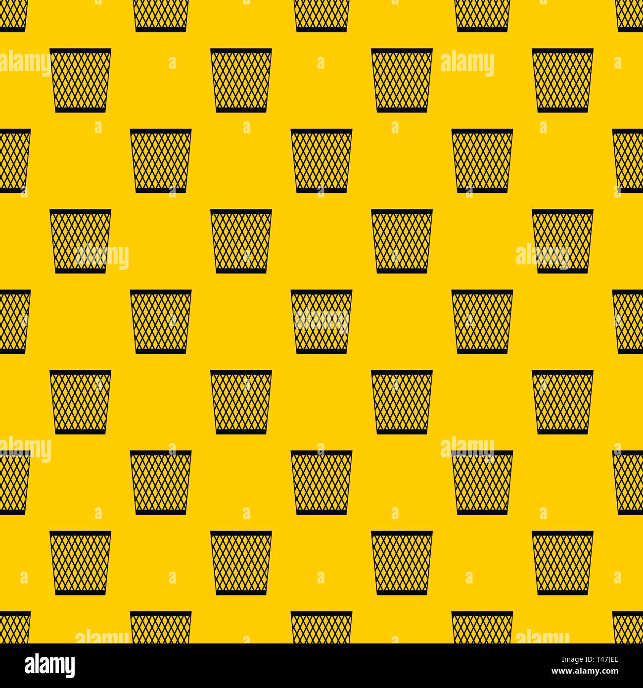 Trash can pattern vector Stock Vector Image & Art - Alamy