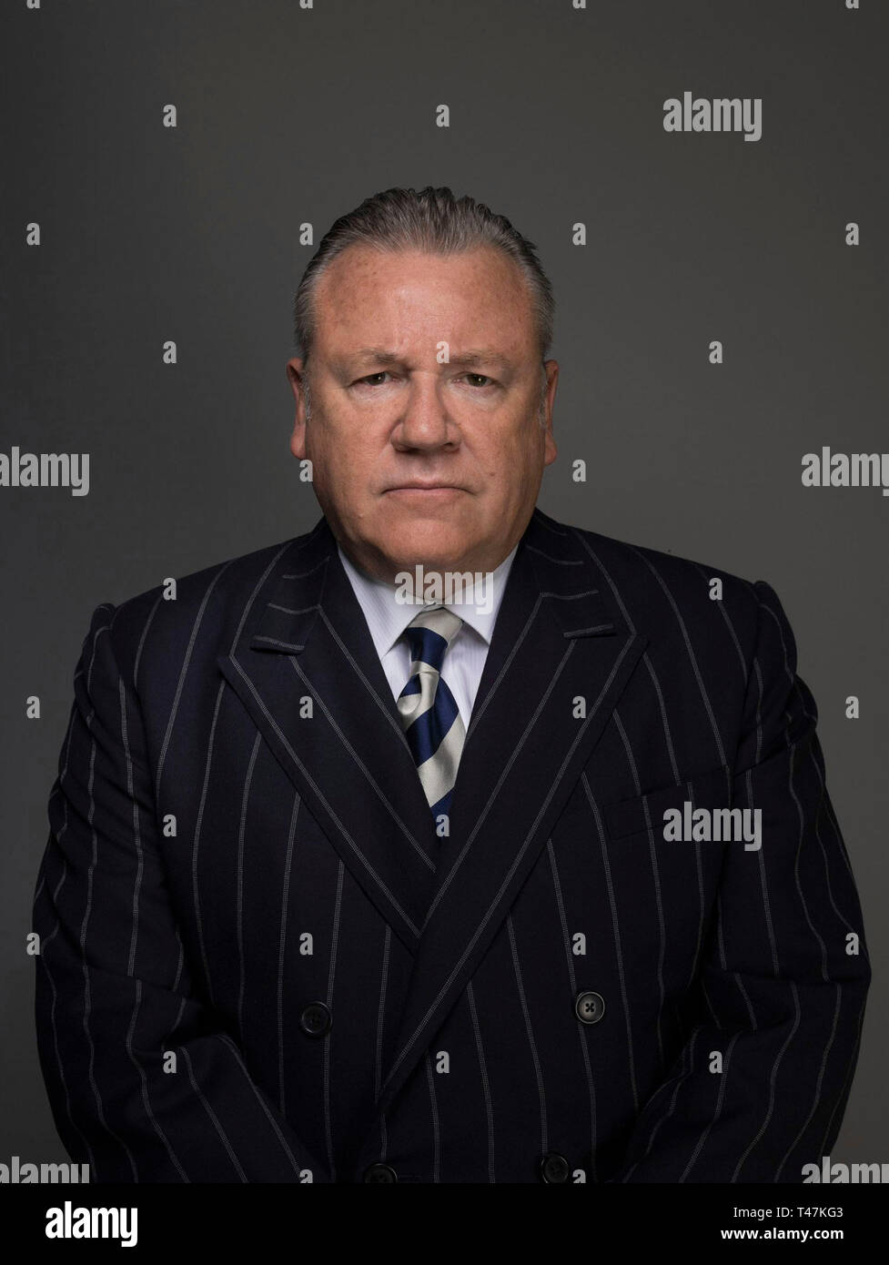 RAY WINSTONE in KING OF THIEVES (2018). Credit: Working Title Films ...