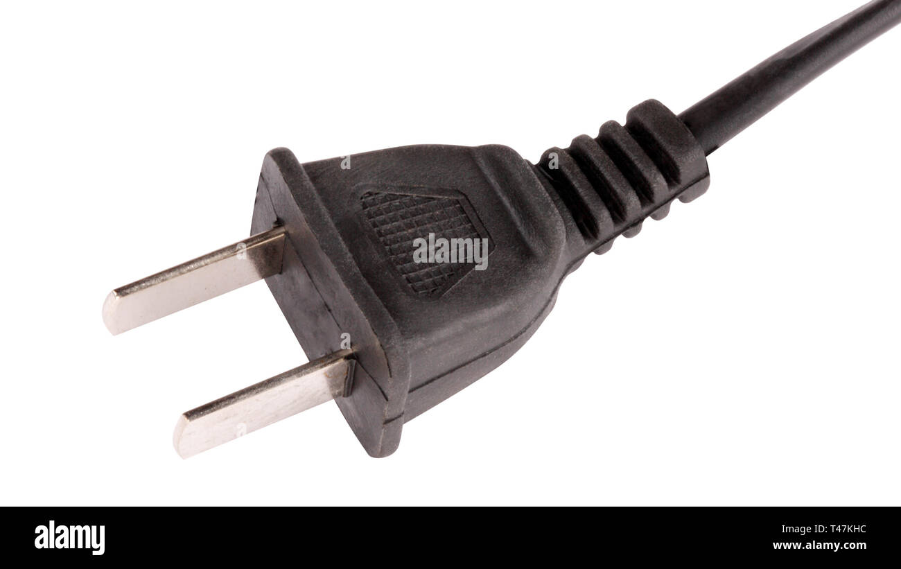 American Outlet Plug with Cord Isolated Stock Photo - Alamy