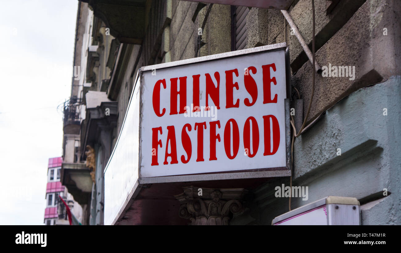 Chinese fast food hi-res stock photography and images - Alamy