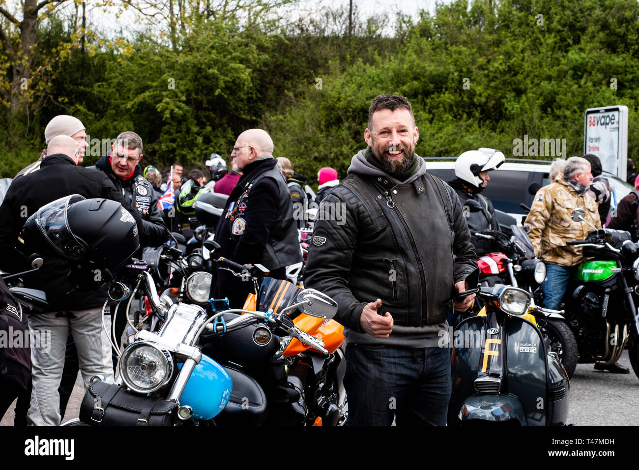 Ex raf motorcycle hi-res stock photography and images - Alamy