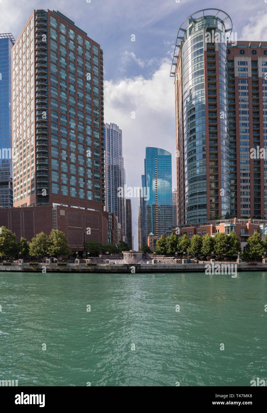Residential area chicago hi-res stock photography and images - Alamy