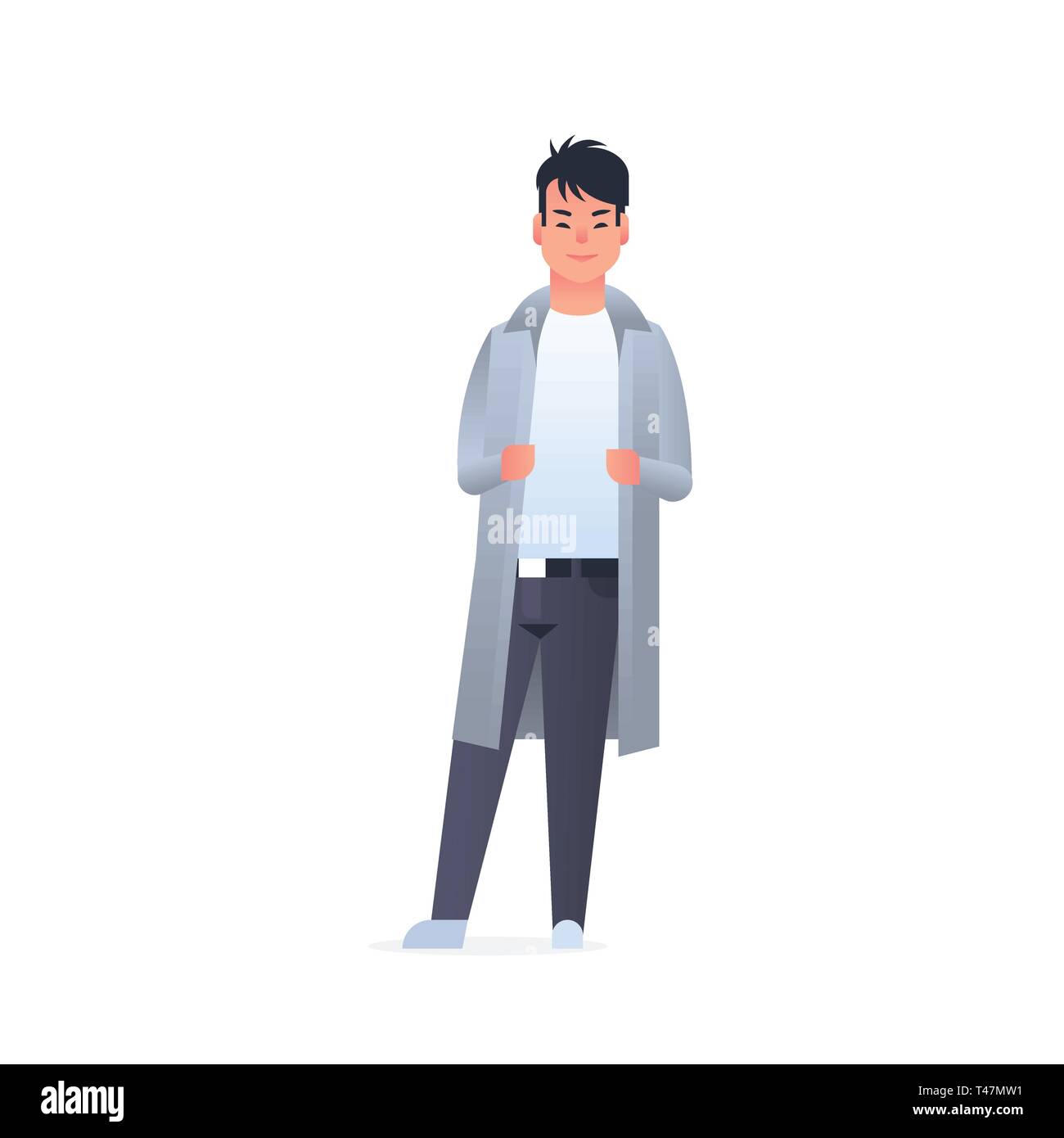 Attractive man Stock Vector Images - Alamy