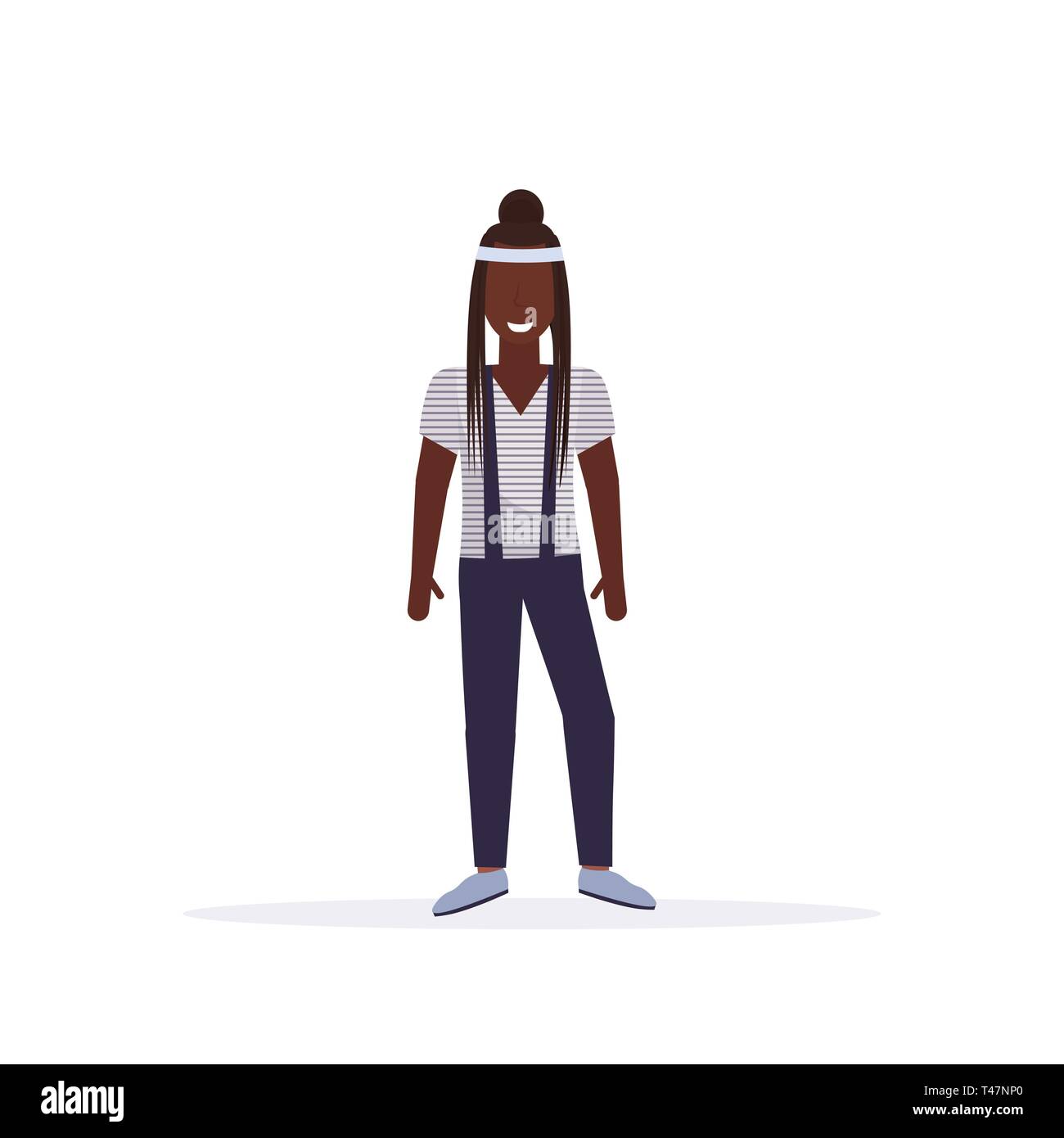 Beautiful smiling model african Stock Vector Images - Alamy