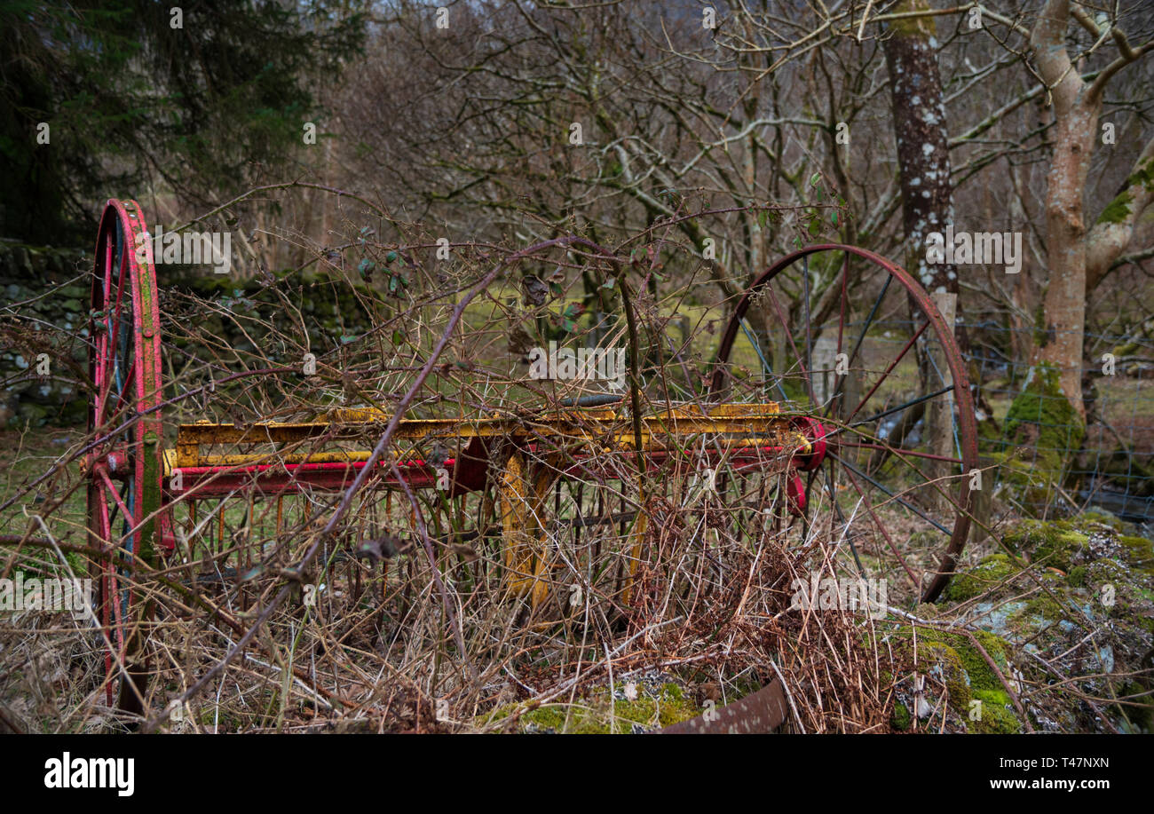 Old farm machinery cast iron hi-res stock photography and images - Alamy