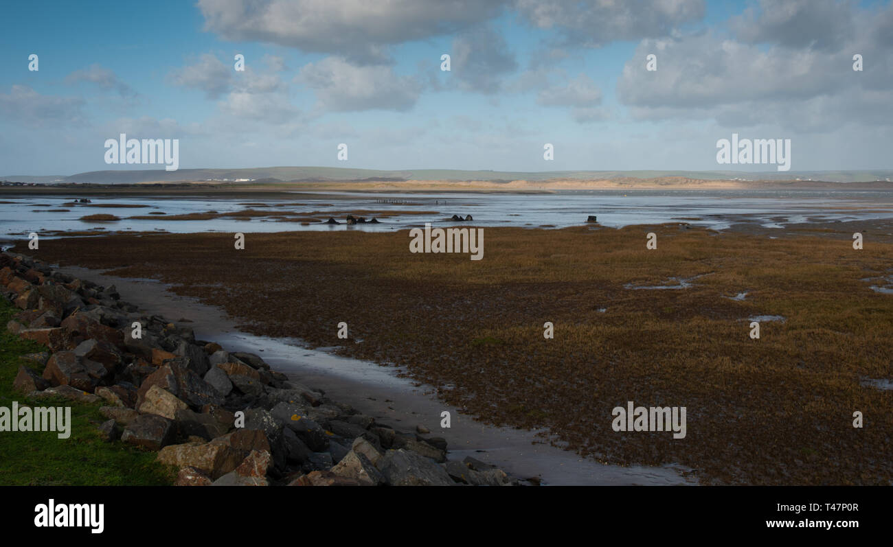 Northam Burrows, Devon Stock Photo - Alamy