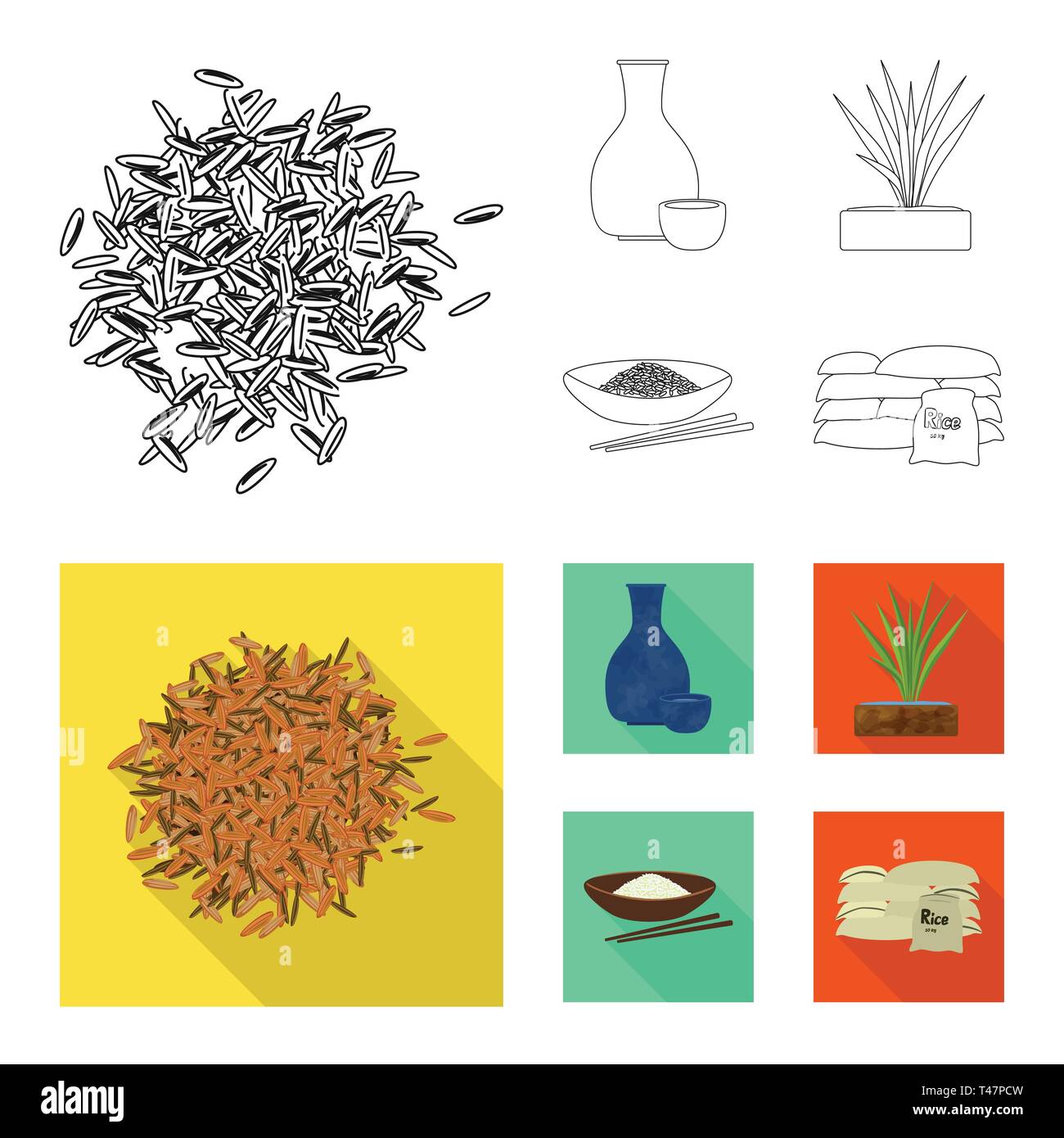 grain,vodka,panicle,plate,bag,rice,unpolished,cup,cereal,cuisine,seed ...