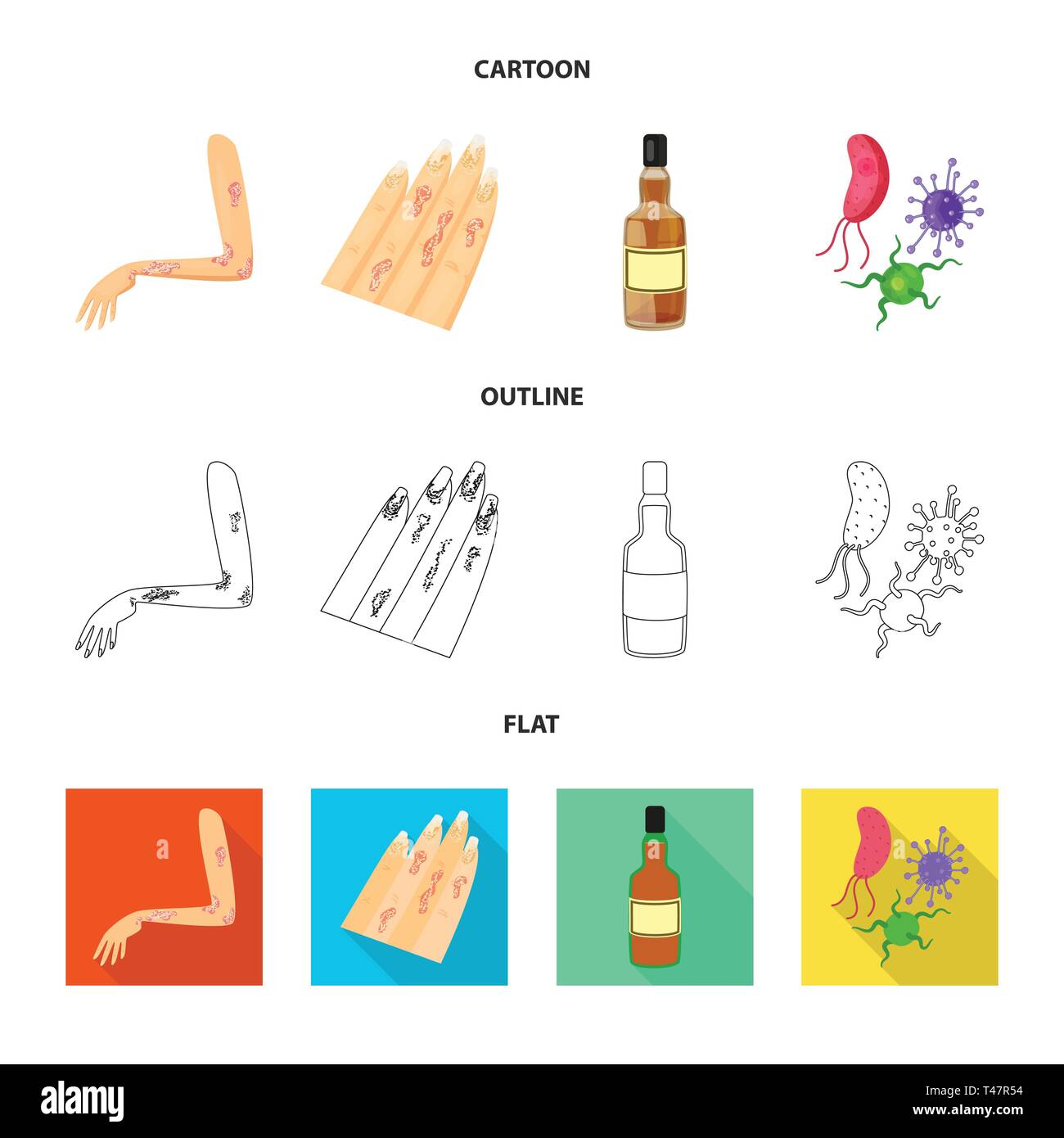 psoriasis,bacteria,dermatitis,body,bottle,virus,skin,whiskey,microbe ...