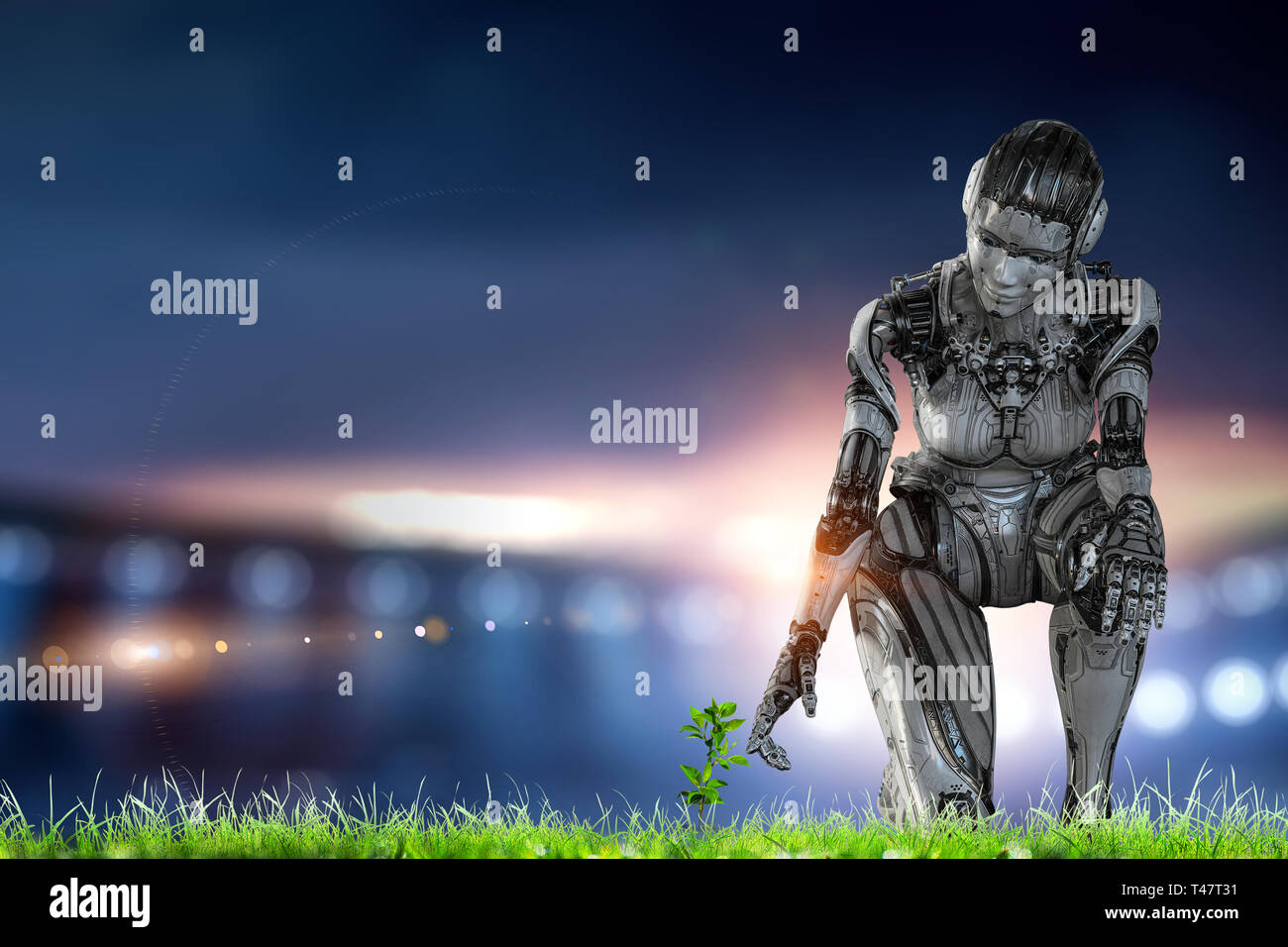 Futuristic costume hi-res stock photography and images - Alamy