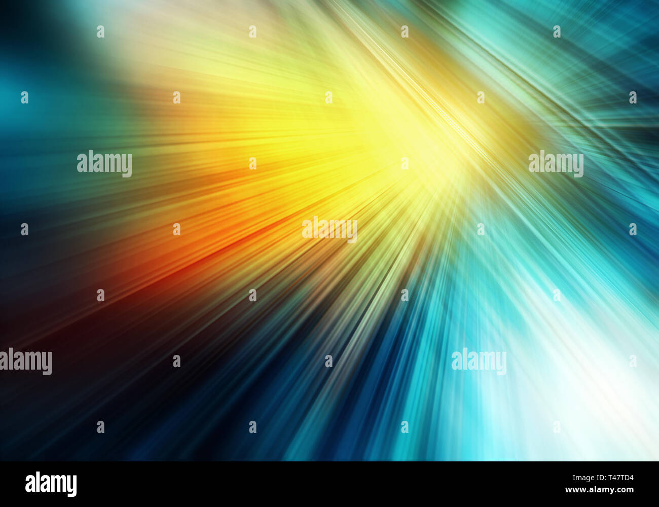 abstract colourful background with straight rays imitating sun shining ...