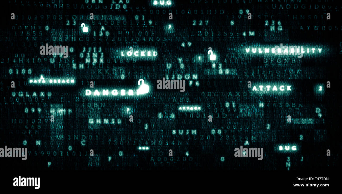 Digital code electronic high tech background Stock Photo - Alamy