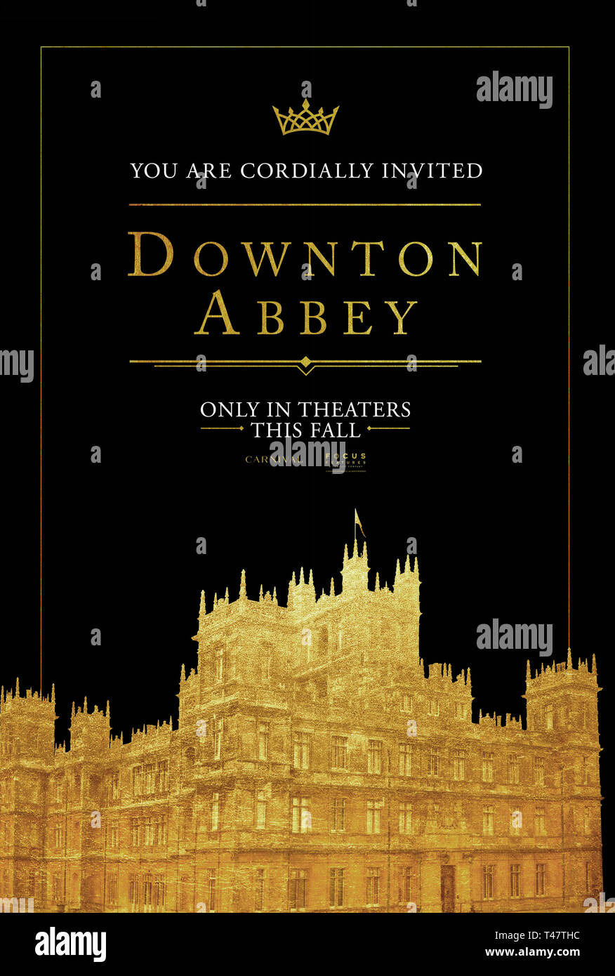Downton abbey film poster hi-res stock photography and images - Alamy