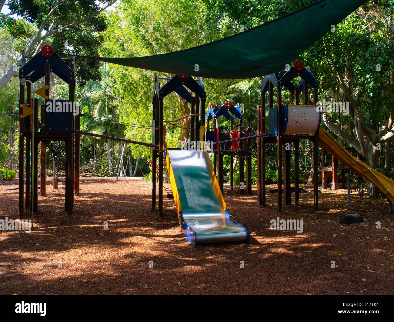 Playground shade hi-res stock photography and images - Alamy