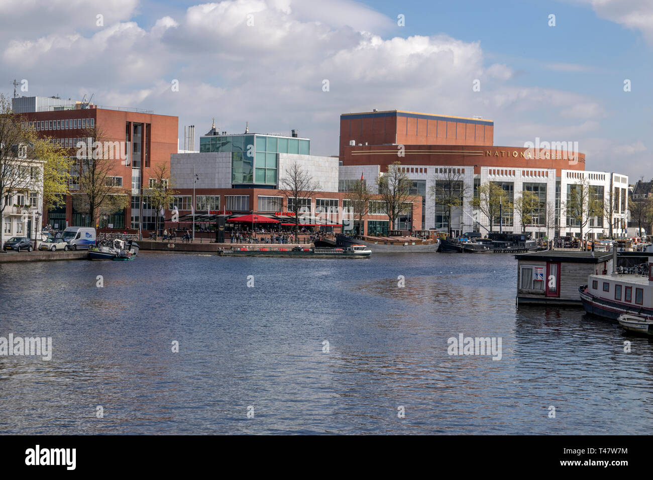 Amsterdam stopera building hi-res stock photography and images - Alamy
