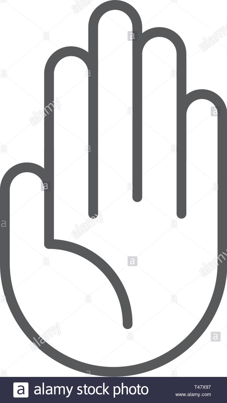 Symbol Hand Stop Stock Photos & Symbol Hand Stop Stock Images - Alamy