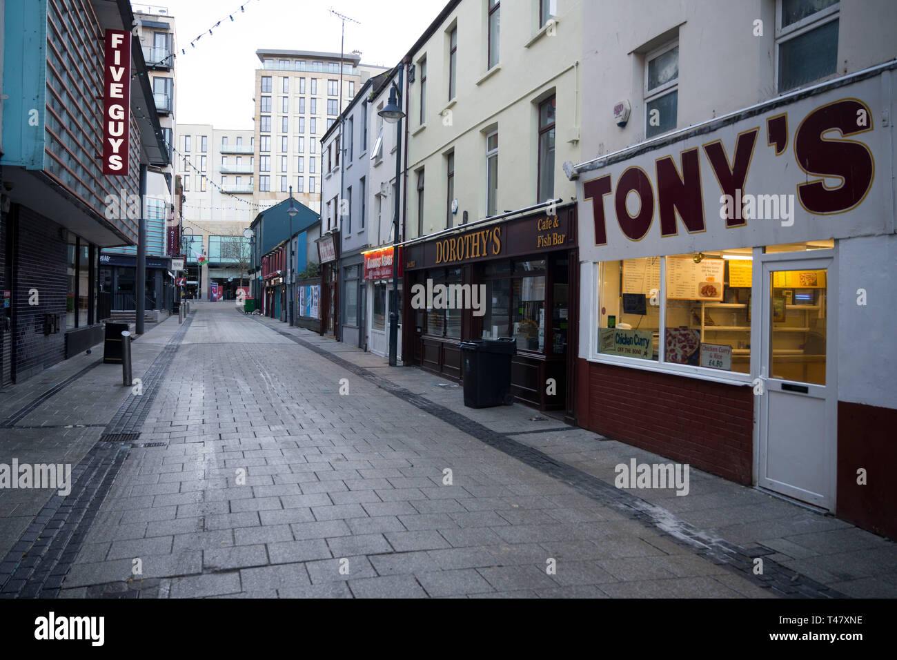 Chippy alley hi-res stock photography and images - Alamy