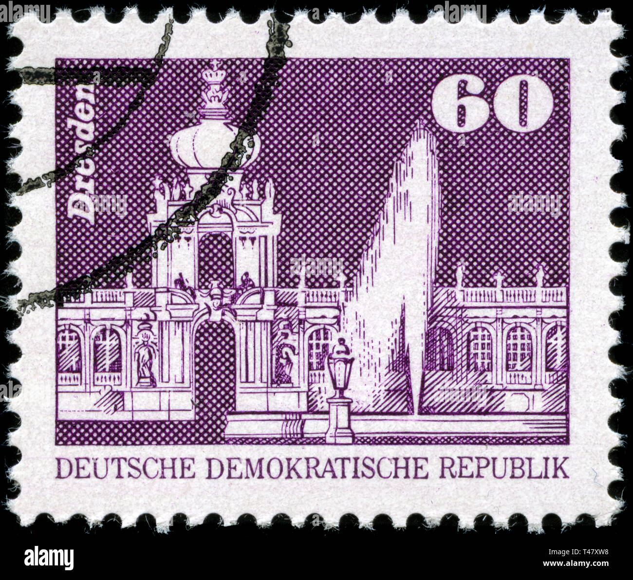 Dresden stamp germany hi-res stock photography and images - Alamy