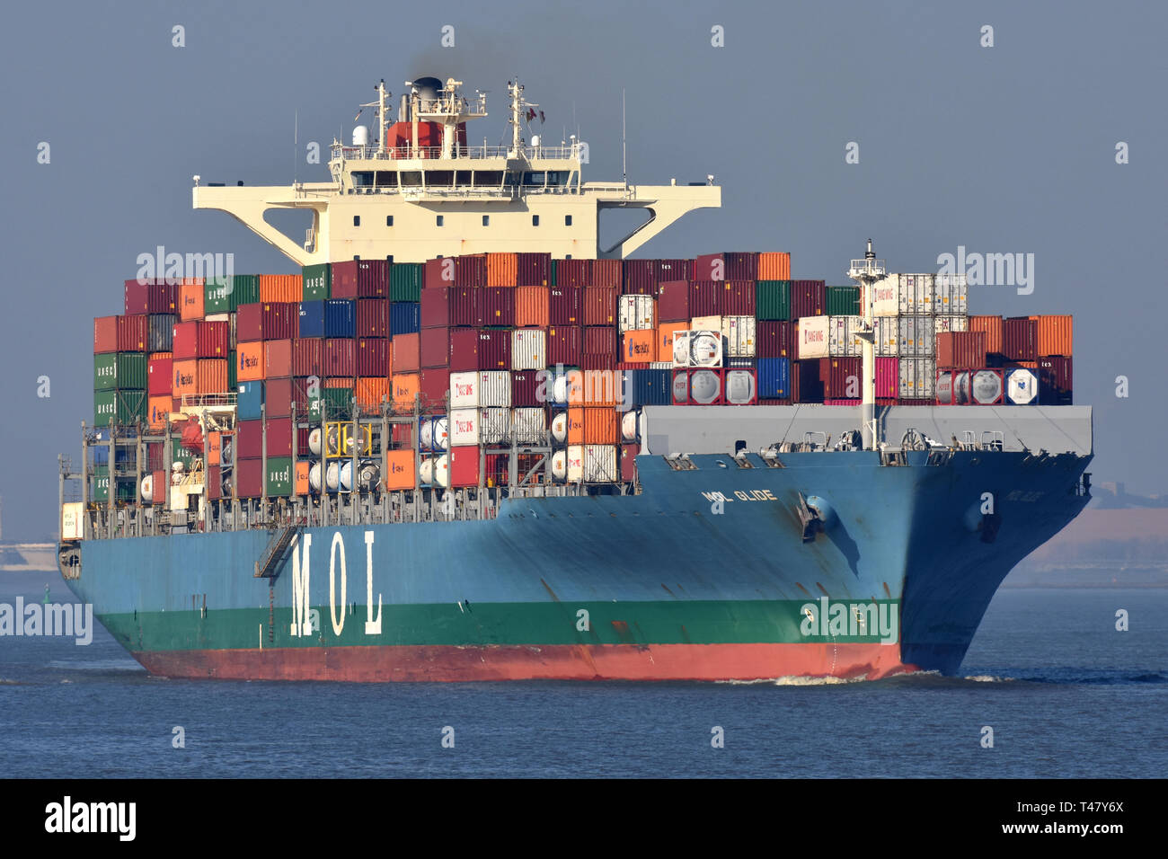 Mol container ship hi-res stock photography and images - Alamy