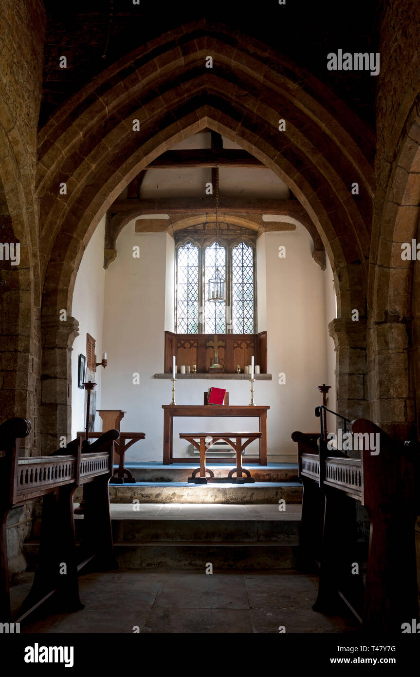 St. Michael and All Angels Church, Alkerton, Oxfordshire, England, UK ...