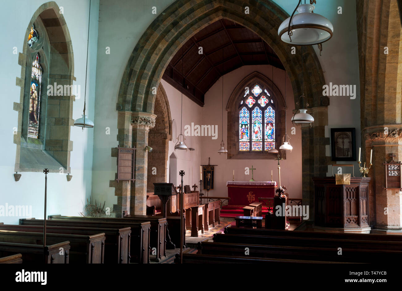 Church shenington oxfordshire hi-res stock photography and images - Alamy