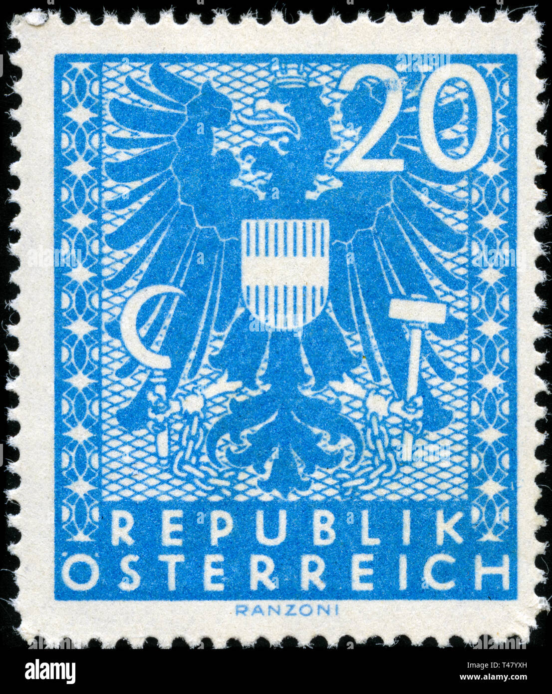 Postage stamp from East Germany (DDR) in the Landscapes and historic ...