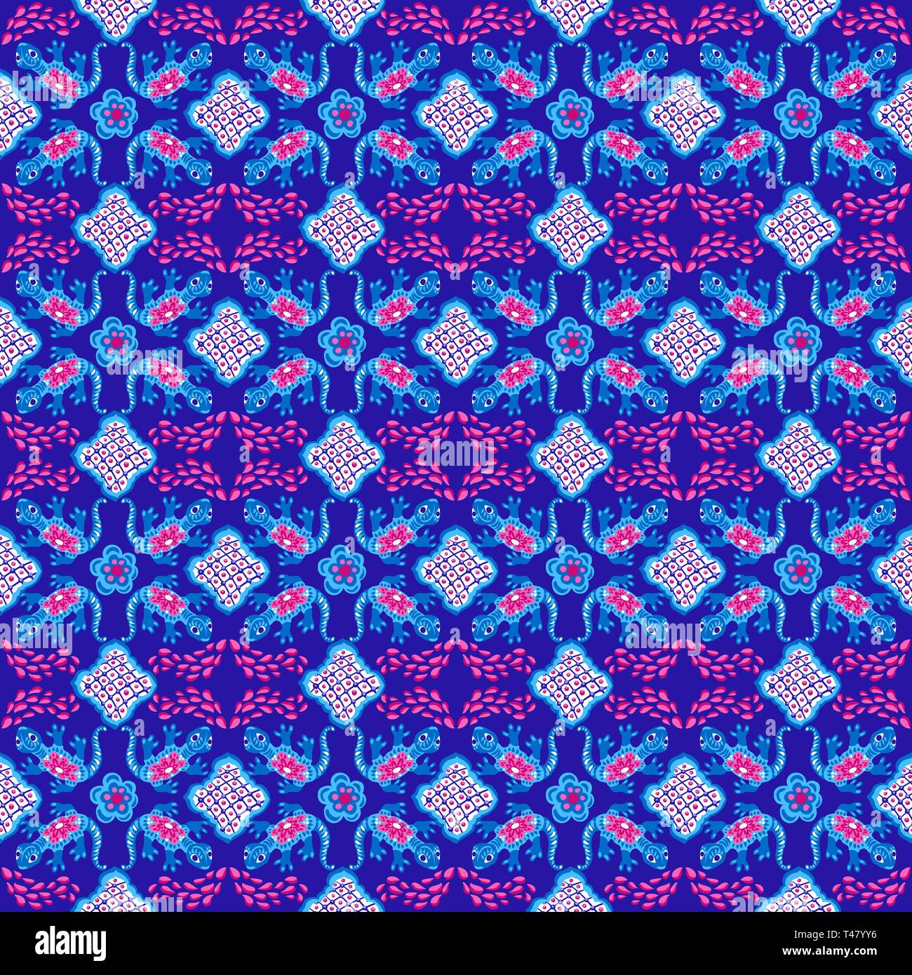 Mexican talavera ceramic tile pattern Stock Vector Image & Art - Alamy
