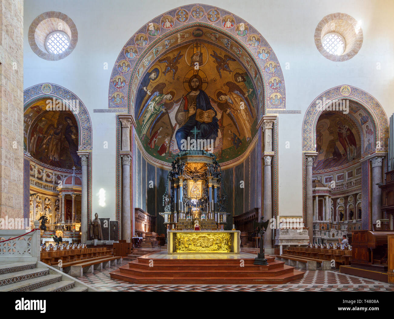 MESSINA, ITALY - NOVEMBER 06, 2018 - Messina Duomo Cathedral and its ...