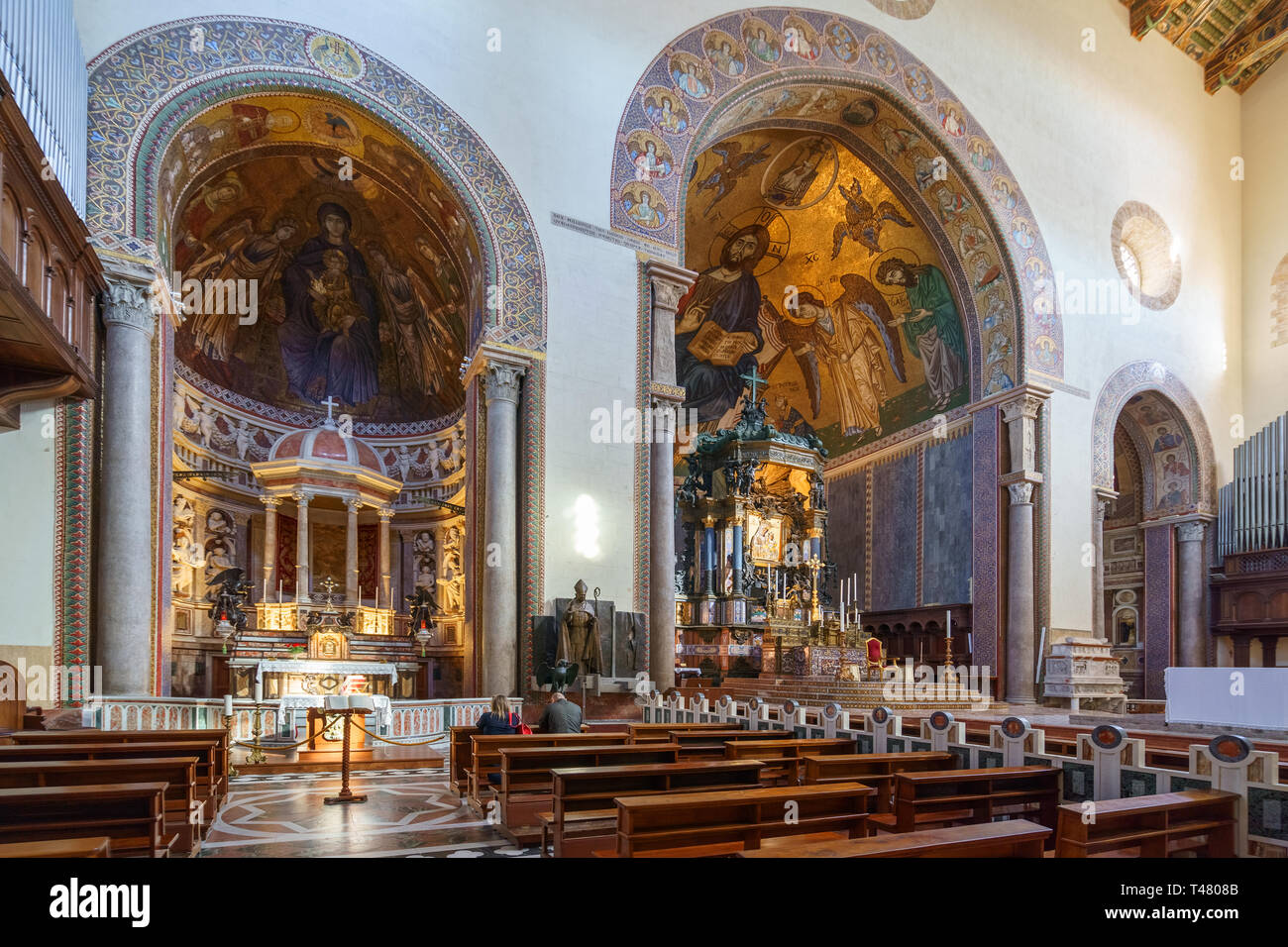 MESSINA, ITALY - NOVEMBER 06, 2018 - Messina Duomo Cathedral and its ...