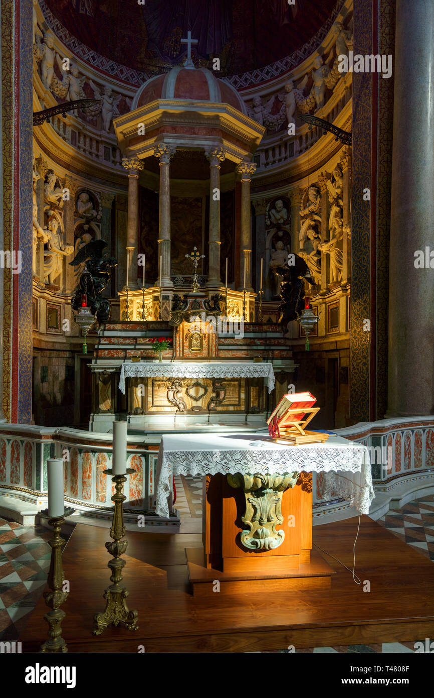 MESSINA, ITALY - NOVEMBER 06, 2018 - Messina Duomo Cathedral and its ...