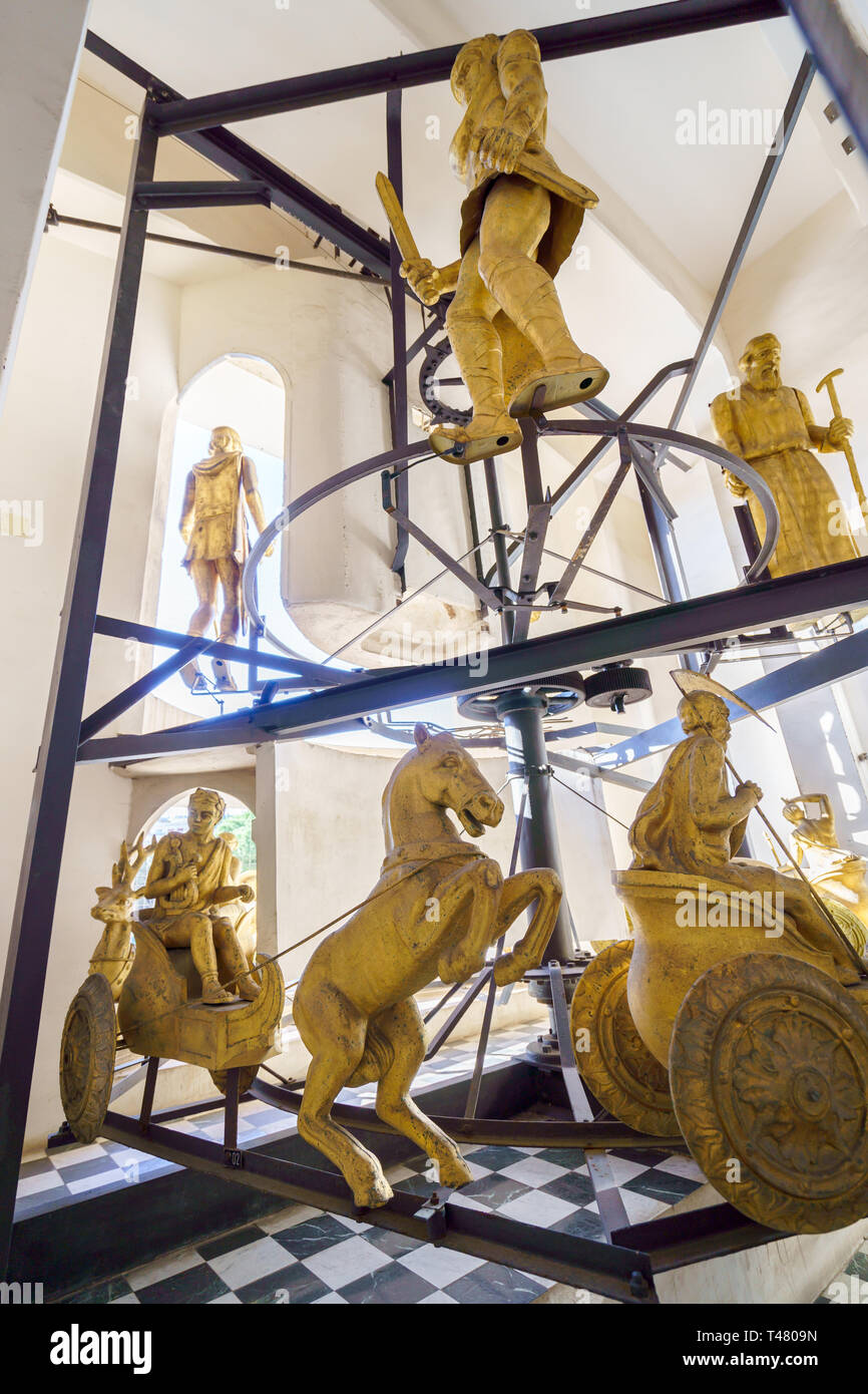 Sicily zodiac clock tower hi-res stock photography and images - Alamy