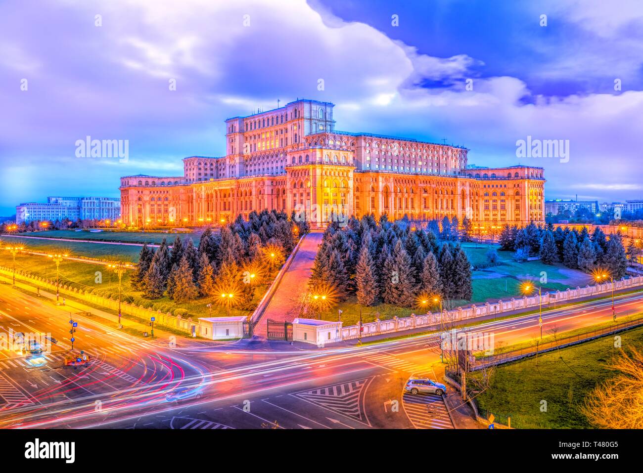 The Palace of the Parliament, Bucharest, Romania Stock Photo - Alamy