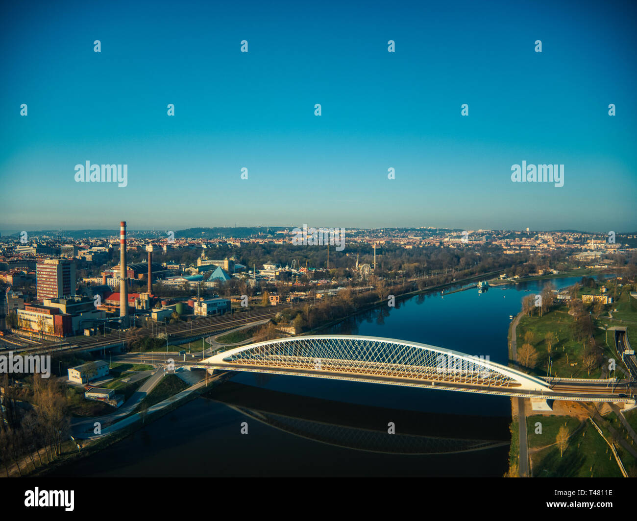 Futuristic bridge hi-res stock photography and images - Alamy