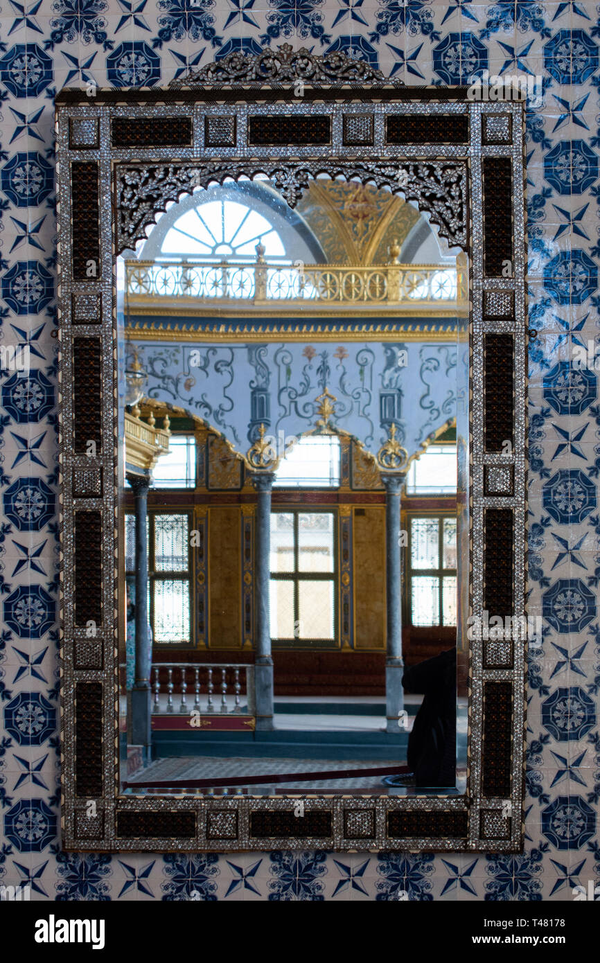 Old window Architecture from the Ottoman times In Istanbul Stock Photo ...