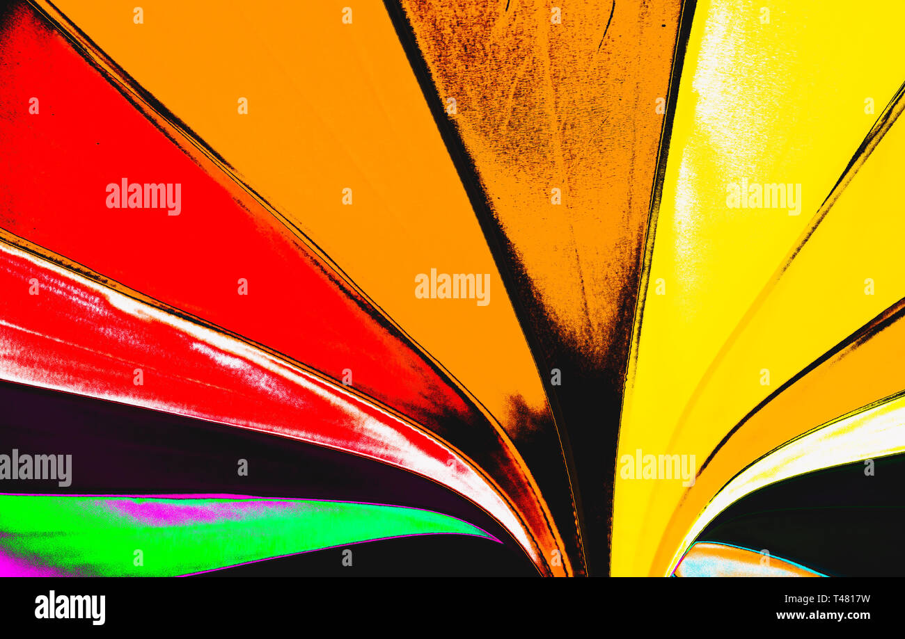 Colorful objects make mixed multi color background Stock Photo - Alamy