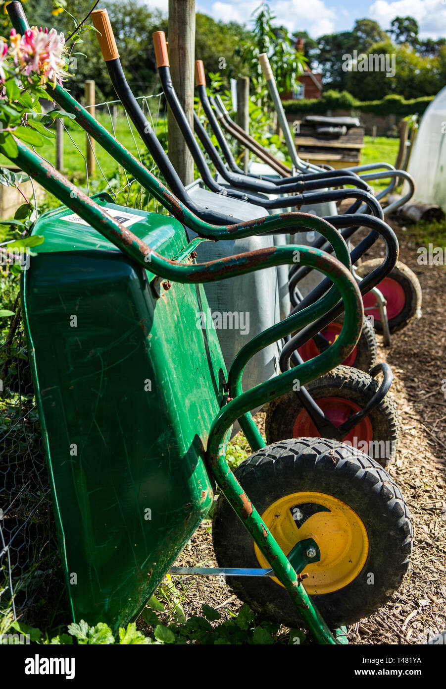 Working smallholding hi-res stock photography and images - Alamy