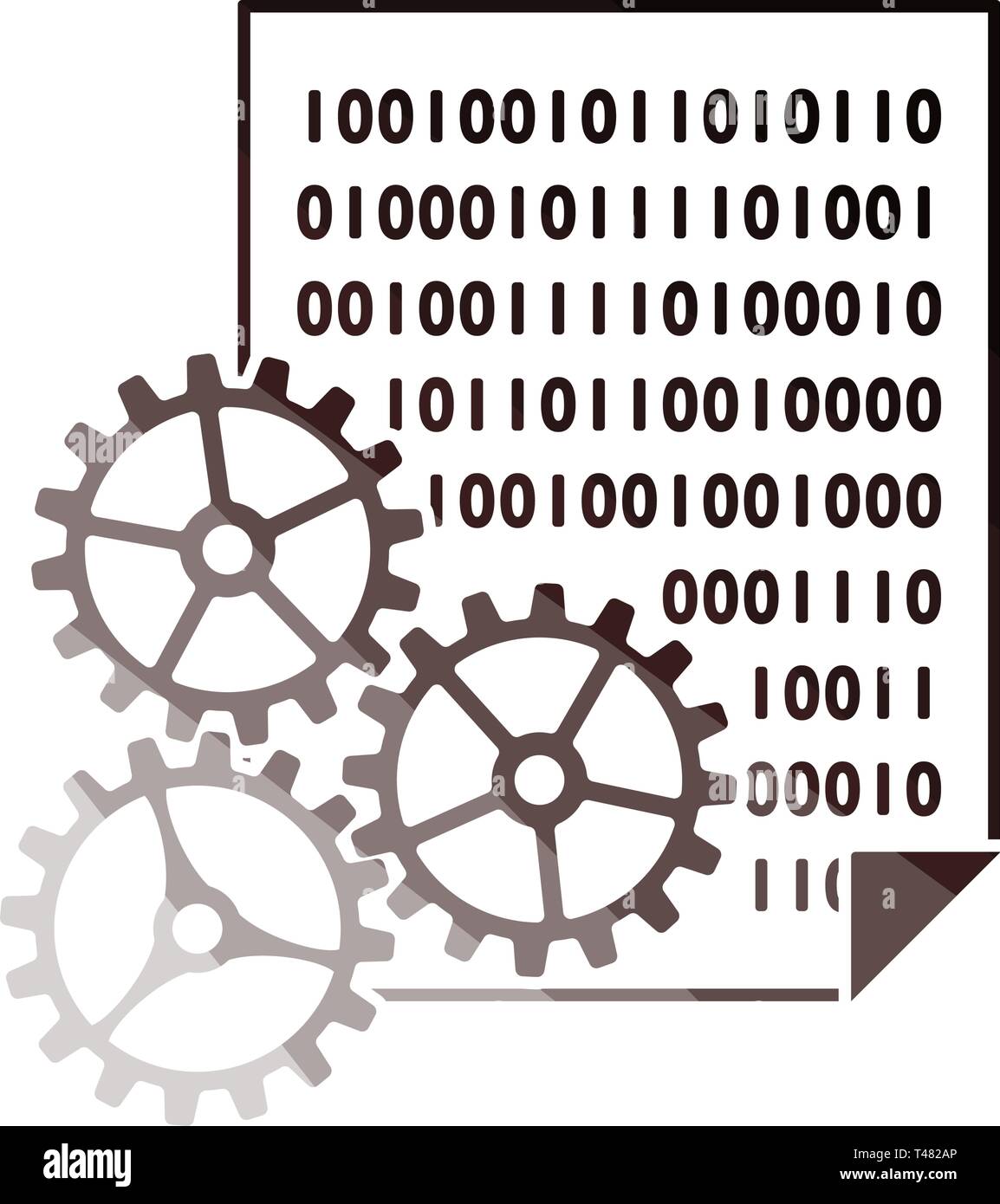 App Development Icon. Flat Color Ladder Design. Vector Illustration Stock Vector Image & Art - Alamy