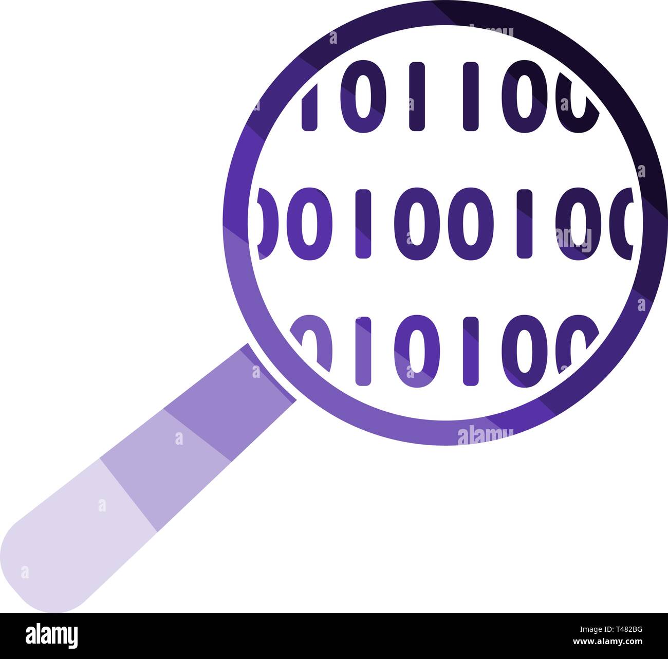 Data Analysing Icon. Flat Color Ladder Design. Vector Illustration ... Data Analysing Icon. Flat Color Ladder Design. Vector Illustration ...