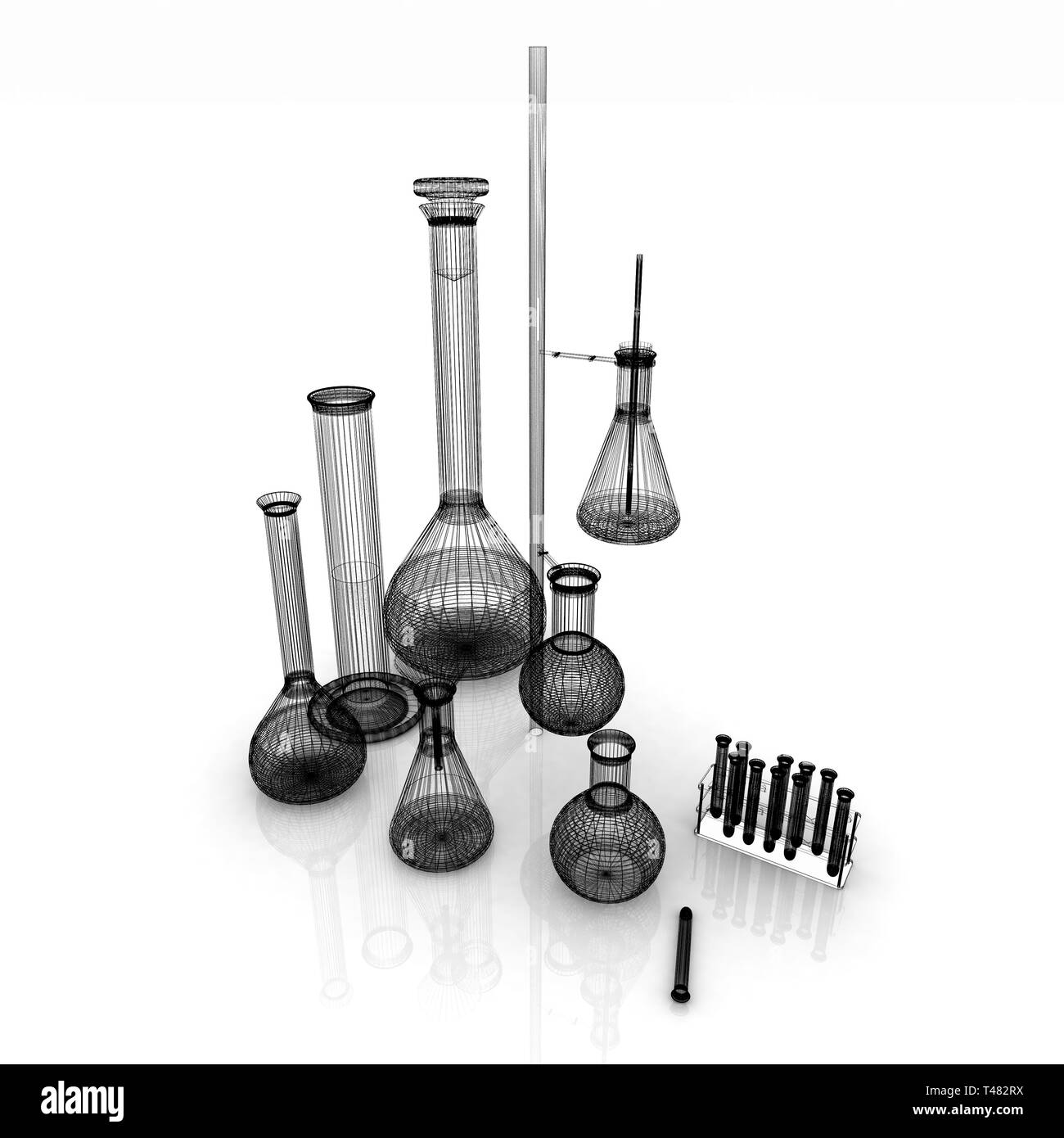 Beakers measuring science liquids beakers laboratory hi-res stock ...