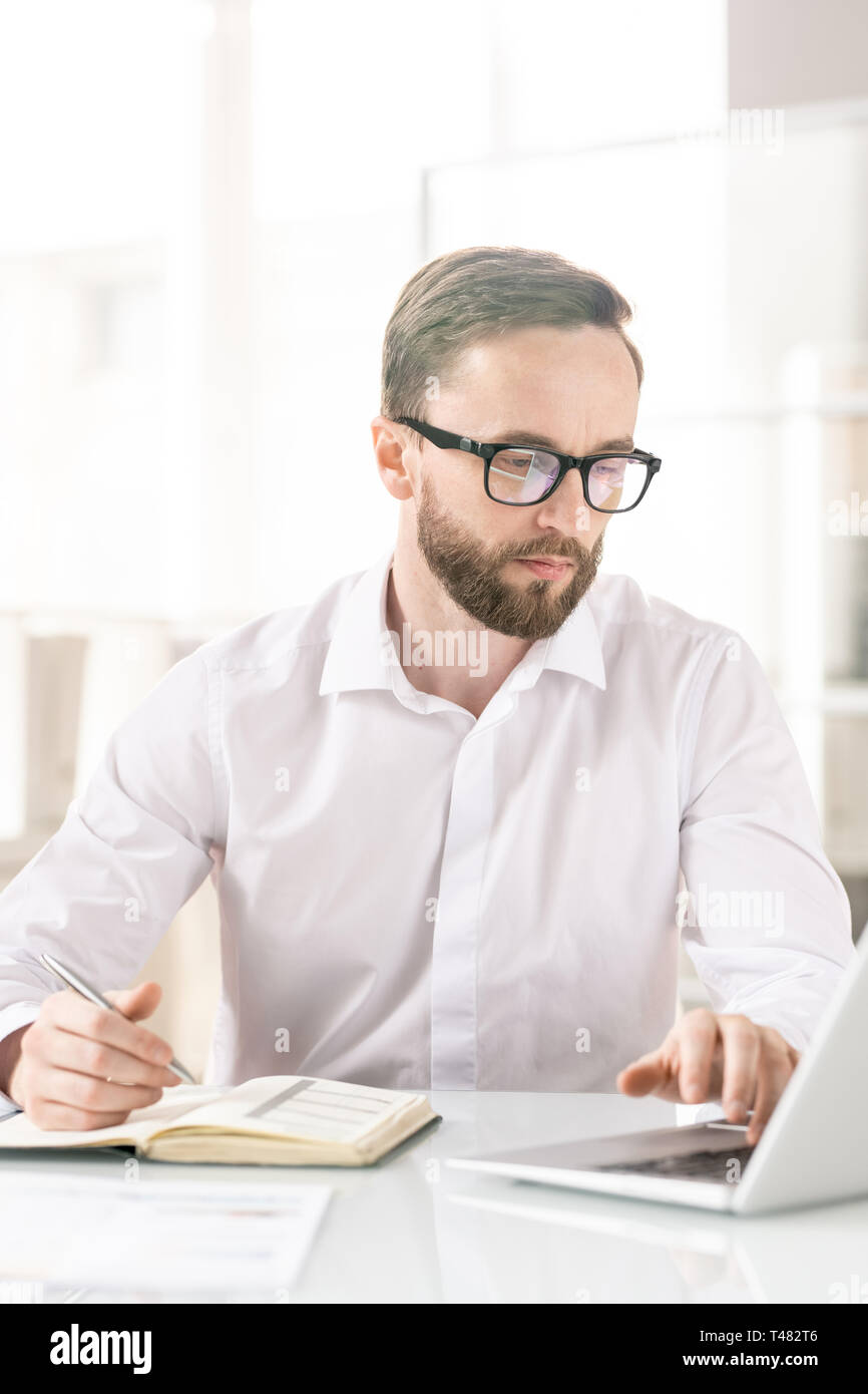Working over new project Stock Photo - Alamy
