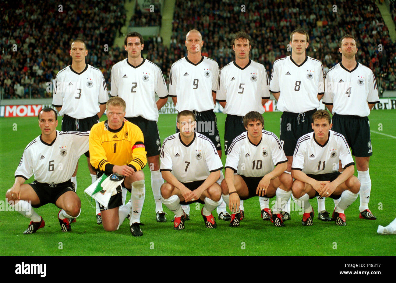 Bay-Arena Leverkusen Germany 18.5.2002, Football international friendly ...