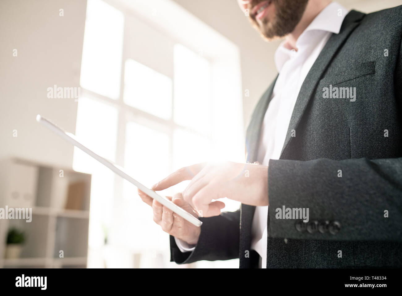 Searching for information Stock Photo - Alamy