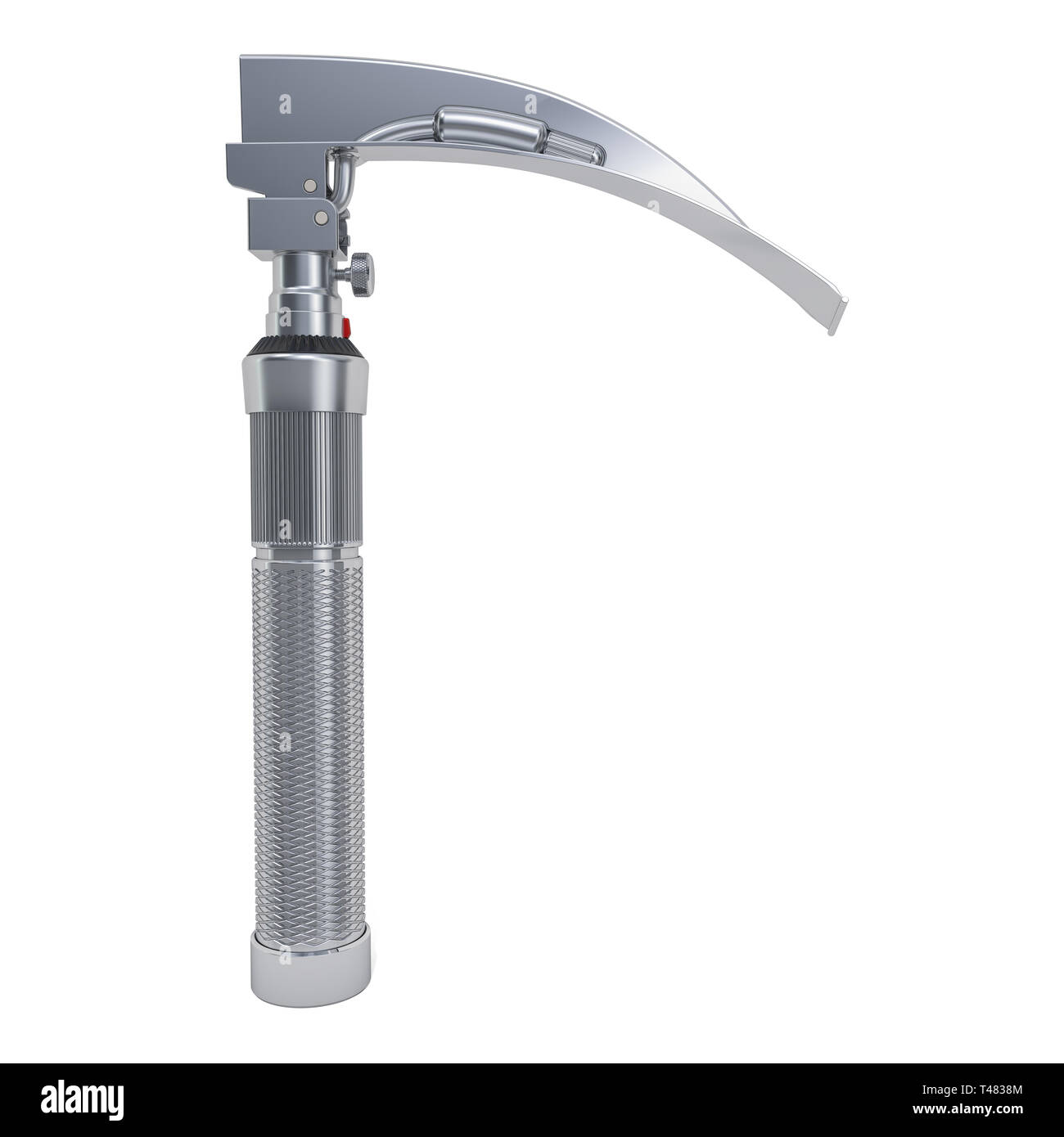 Larynx endoscopy examination Cut Out Stock Images & Pictures - Alamy