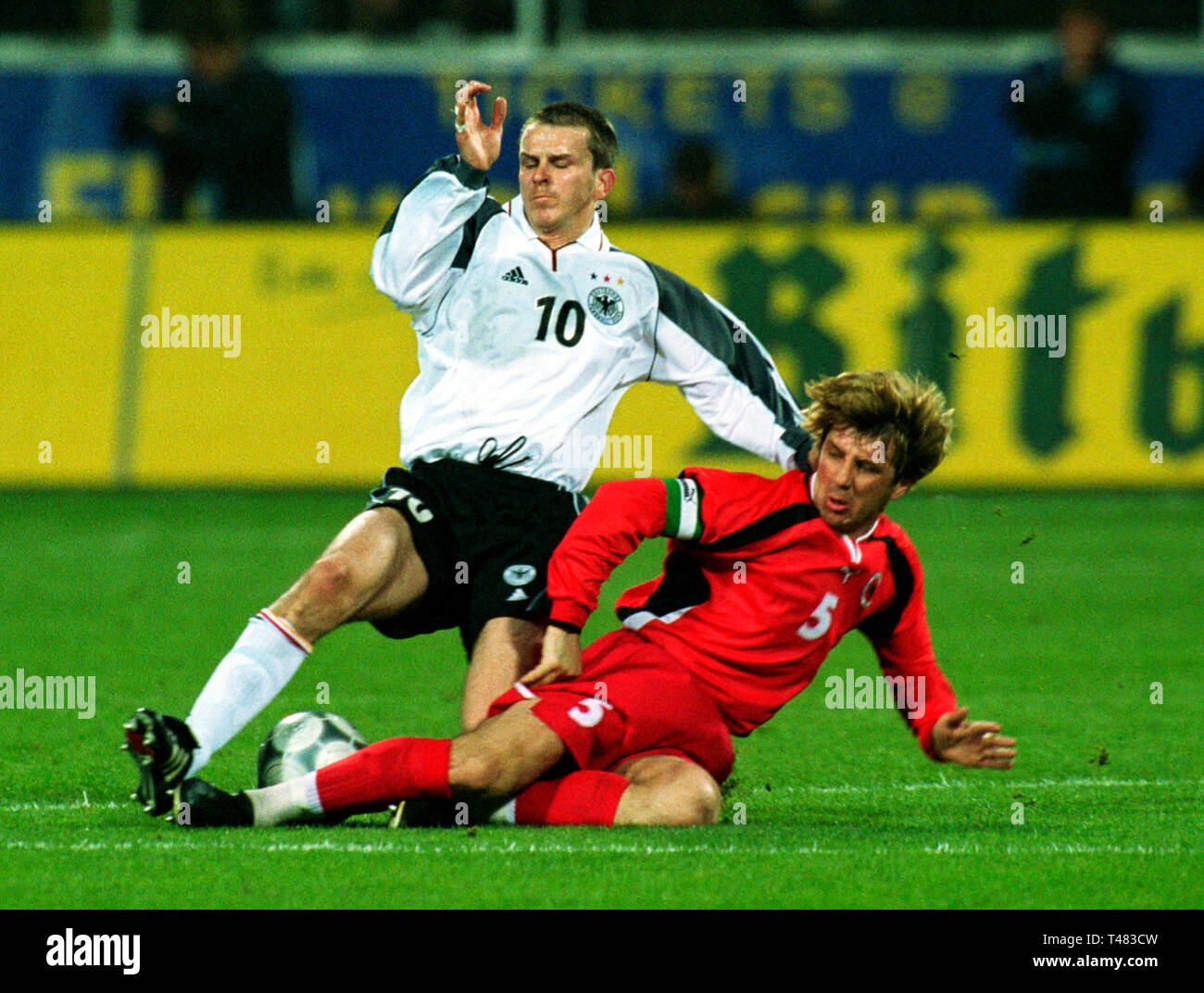 Bay-Arena Leverkusen Germany 24.3.2001, Football qualifier for FIFA ...