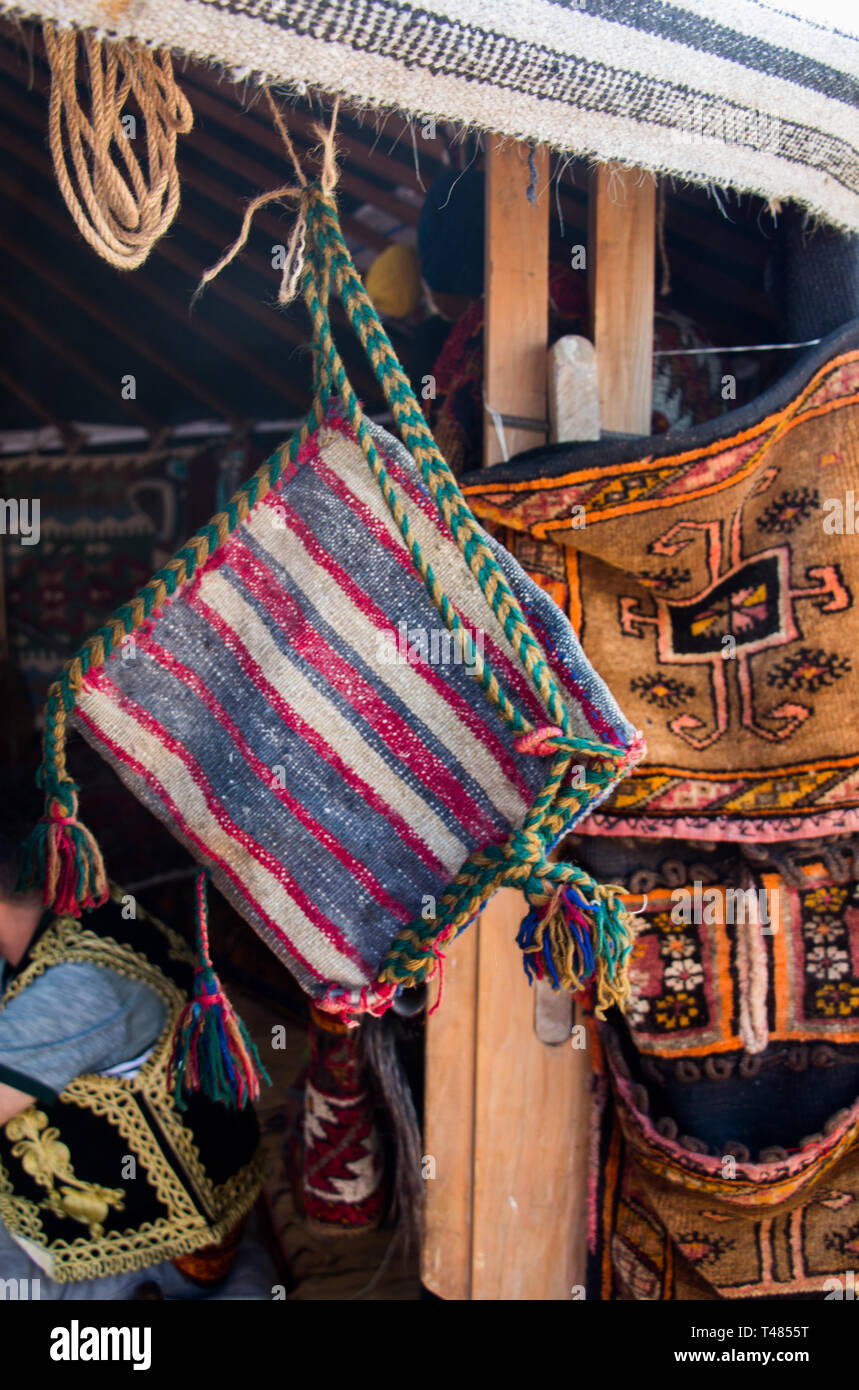 Traditional turkish handmade bag Stock Photo - Alamy